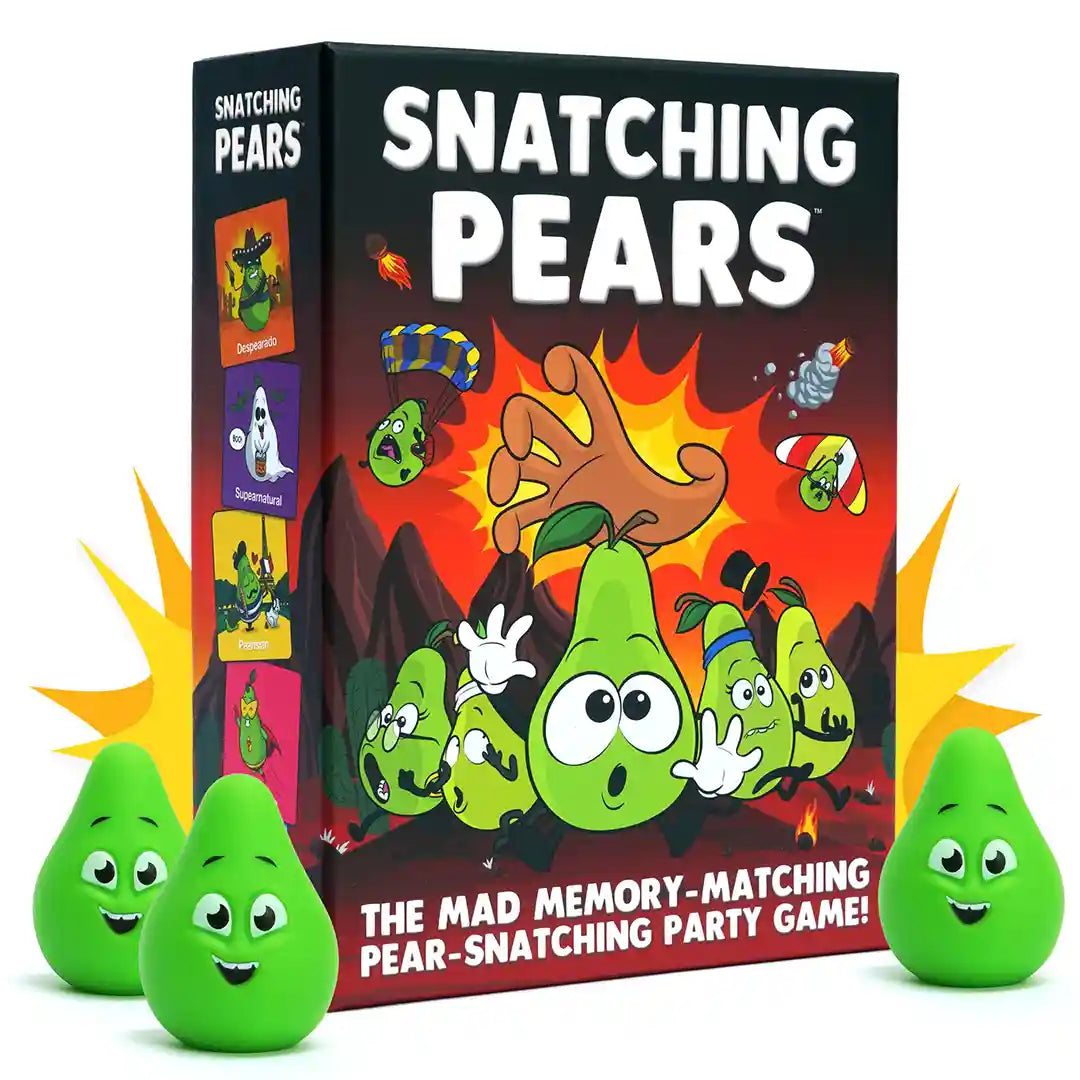 Snatching Pears – The Hilarious Memory-Matching, Pear-Snatching Party ...